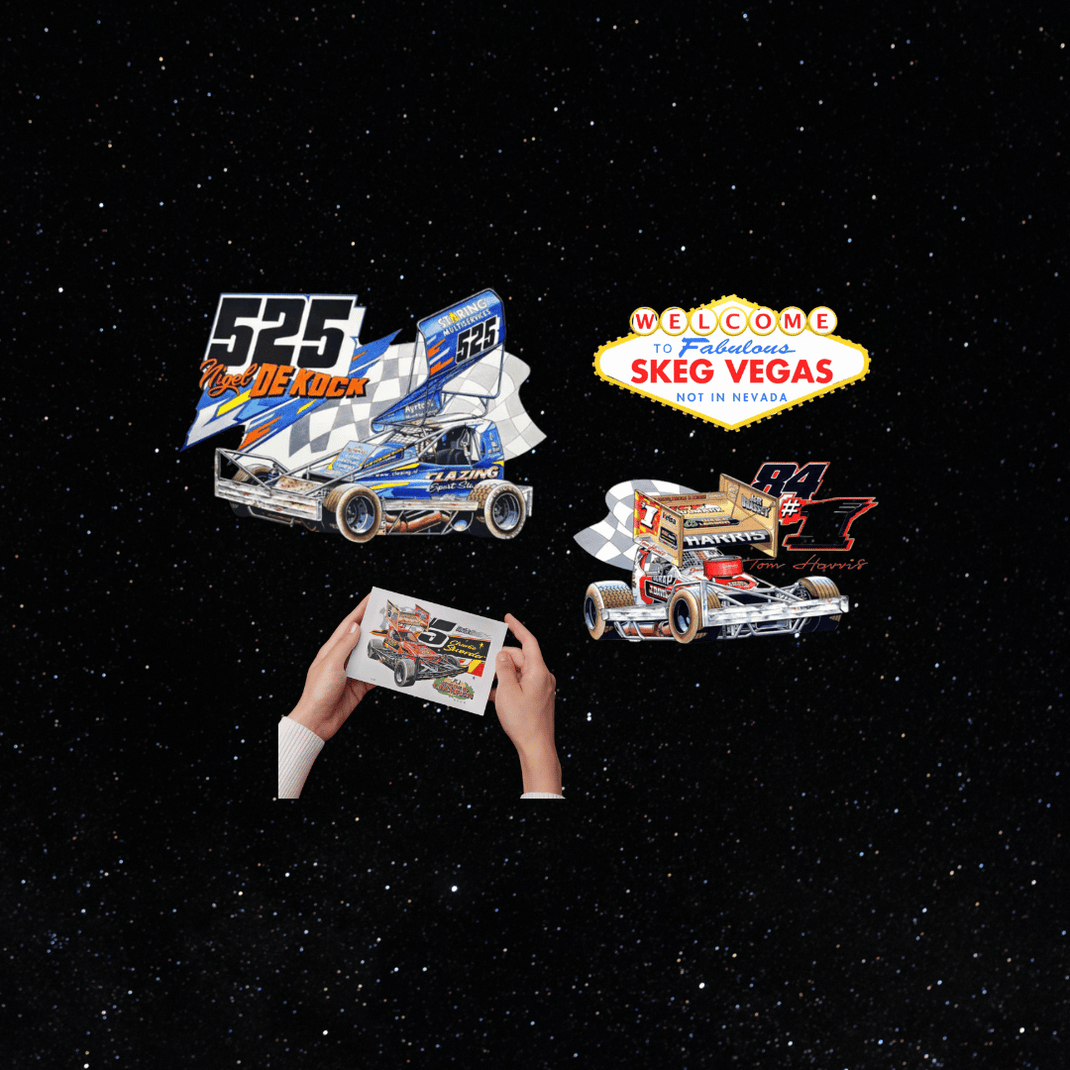 Stickers - BRISCA F1 – Stock Car & Banger Toy Tracks