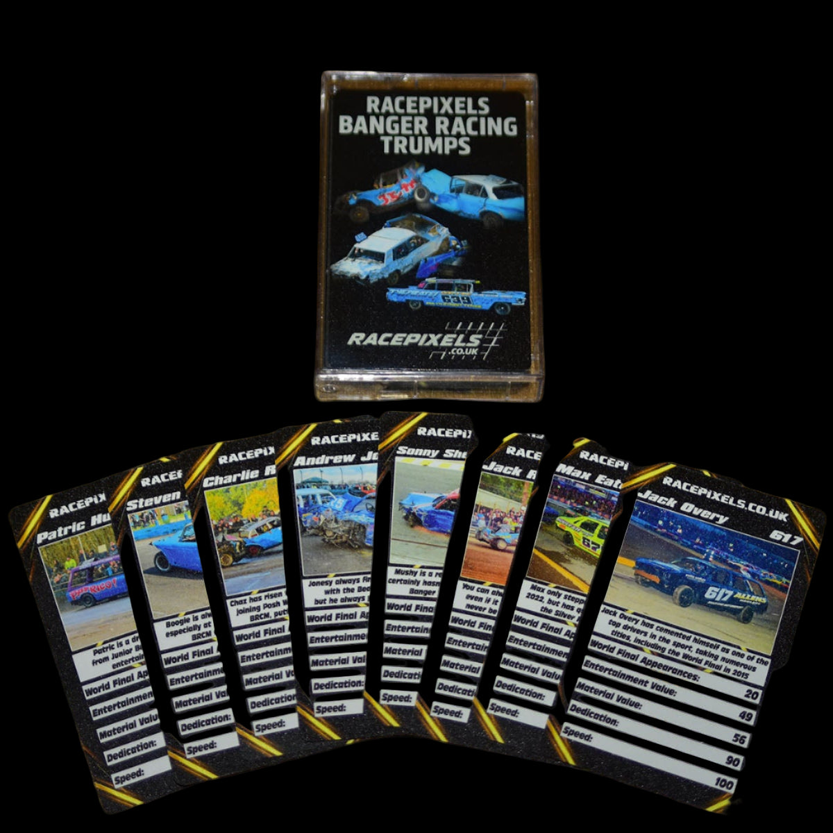 Banger Racing Trump Cards – Stock Car & Banger Toy Tracks